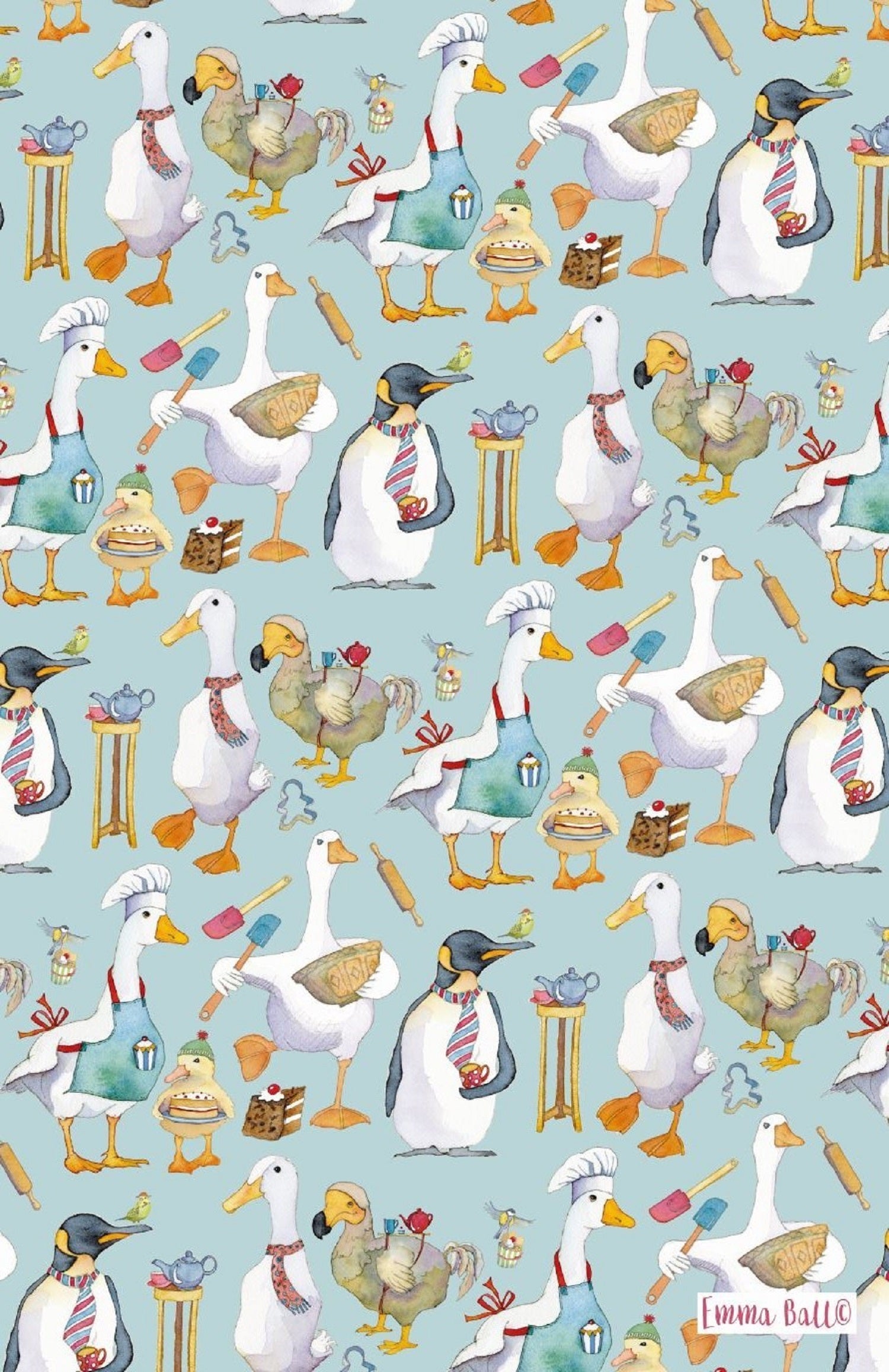 Printed in the UK, Cotton Tea Towels, Emma Ball, Ulster Weavers ...